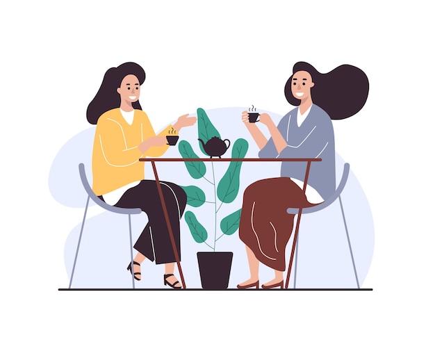 Cozy Conversation Over Tea and Snacks | Jiffy Designs