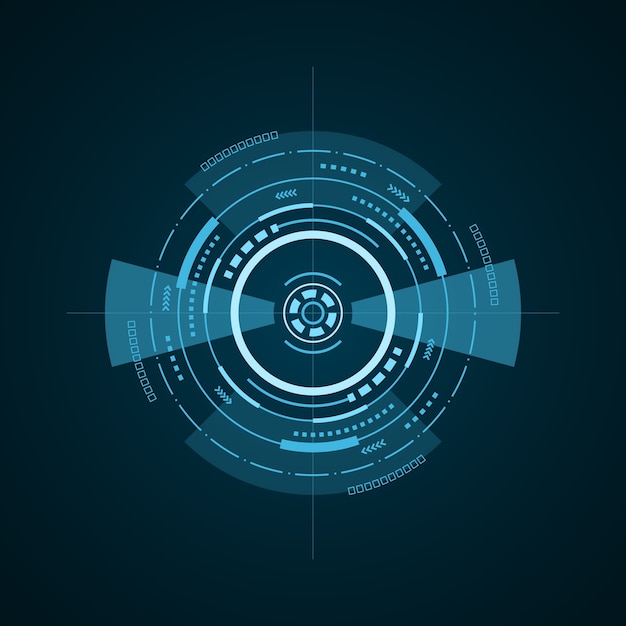 Sleek and Futuristic Circular Interface Design | Jiffy Designs