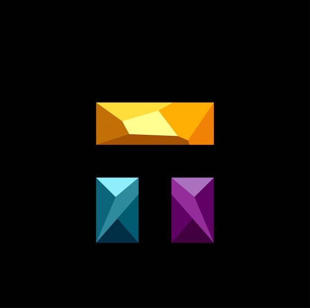 Vibrant Geometric Shapes in Warm and Cool Hues | Jiffy Designs