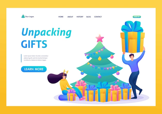 Joyful Unwrapping: Festive Gifts and Twinkling Trees | Jiffy Designs