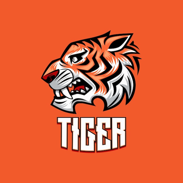 Fierce and Formidable Tiger Mascot Illustration | Jiffy Designs