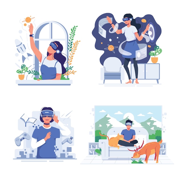 Vibrant Collection of Diverse Illustrations for Versatile Applications ...