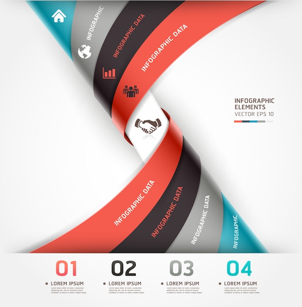 Vibrant Infographic with Overlapping Geometric Shapes and Icons | Jiffy ...