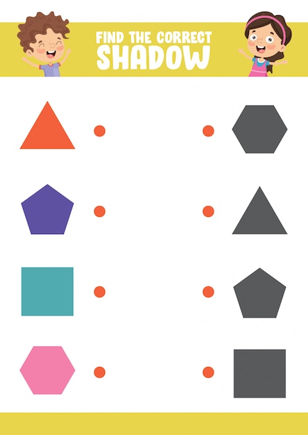 Discover the Perfect Geometric Shapes in this Fun Puzzle | Jiffy Designs