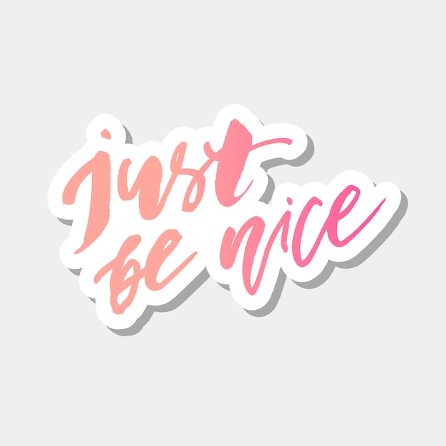 Vibrant Handwritten Lettering for Stickers or Apparel | Jiffy Designs
