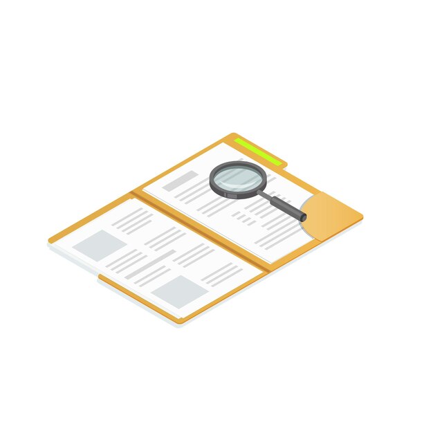 Detailed Document Inspection with Magnifying Glass | Jiffy Designs