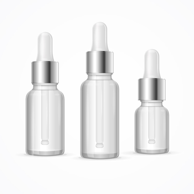Elegant Glass Dropper Bottles for Skincare and Serums | Jiffy Designs