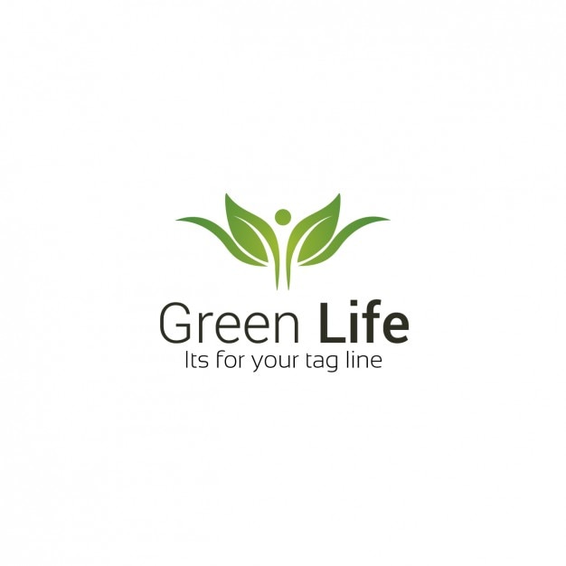 Green Leaf Emblem with Slogan for Eco-Friendly Brand | Jiffy Designs