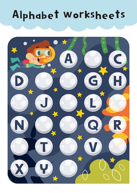 Engaging Alphabet Workbook for Young Learners | Jiffy Designs