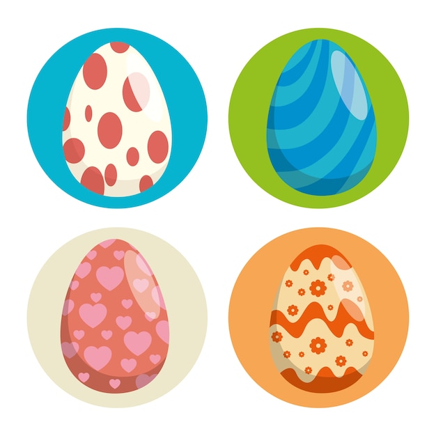 Vibrant Easter Egg Designs with Diverse Patterns and Colors | Jiffy Designs