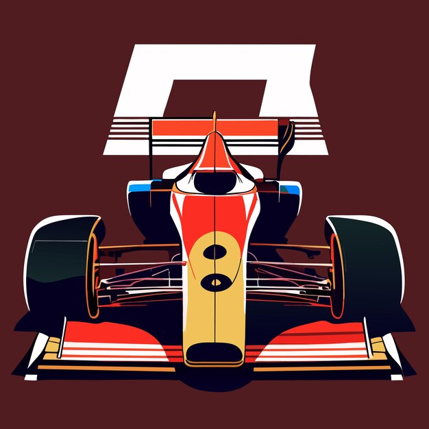 Sleek and Stylized Formula Racing Car Design | Jiffy Designs