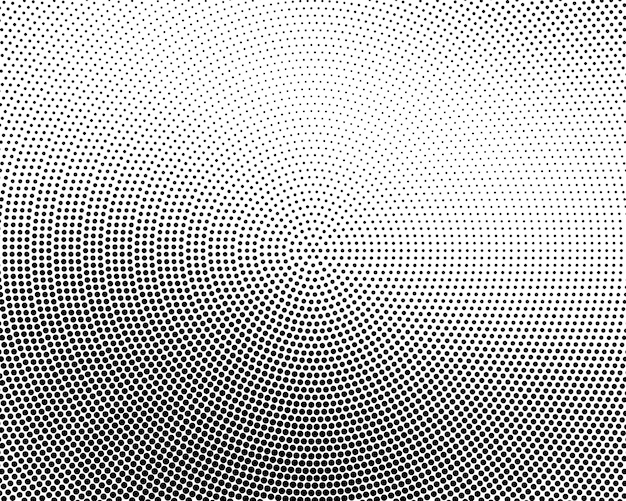 Mesmerizing Radial Dot Pattern with Gradual Grayscale Transition ...