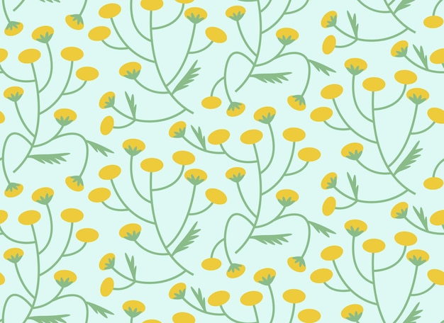 Vibrant Yellow Buttercups Blooming on Mint Green Backdrop | Jiffy Designs