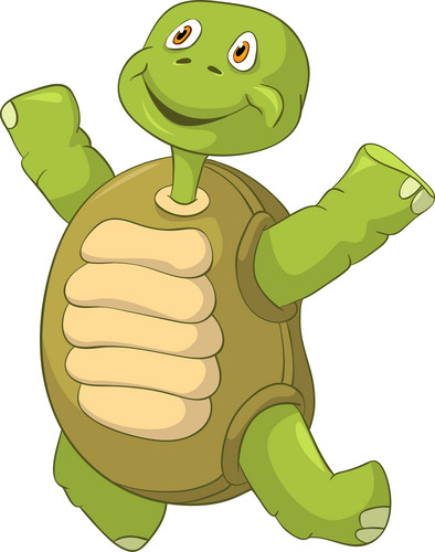 Funny Turtle. Jumping. | Jiffy Designs