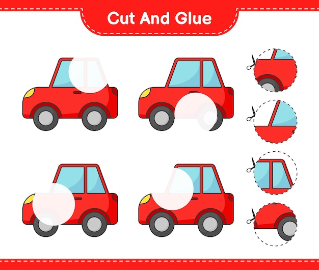 Vibrant Collection of Playful Car Cutouts for Crafting Fun | Jiffy Designs