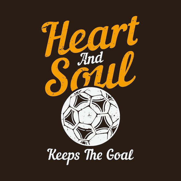 Inspiring Soccer Ball Graphic with Motivational Slogan | Jiffy Designs