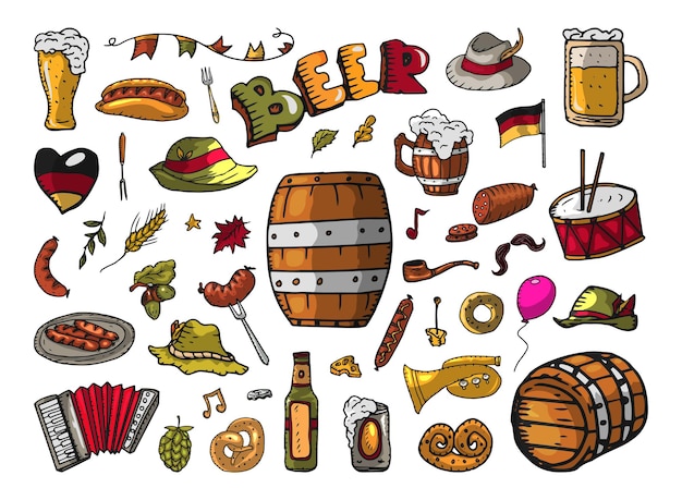 Vibrant Collection of Iconic German Cultural Symbols and Imagery ...