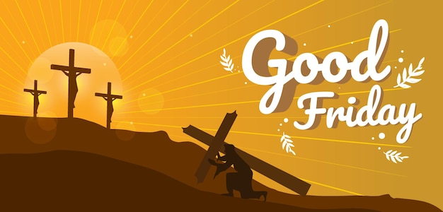 Solemn Crucifixion Scene: A Good Friday Commemoration | Jiffy Designs