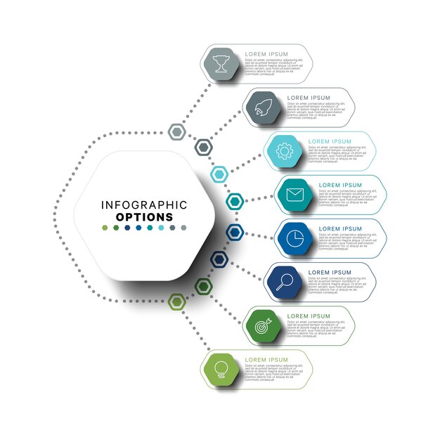 Vibrant Infographic Journey: Navigating Interconnected Insights | Jiffy ...