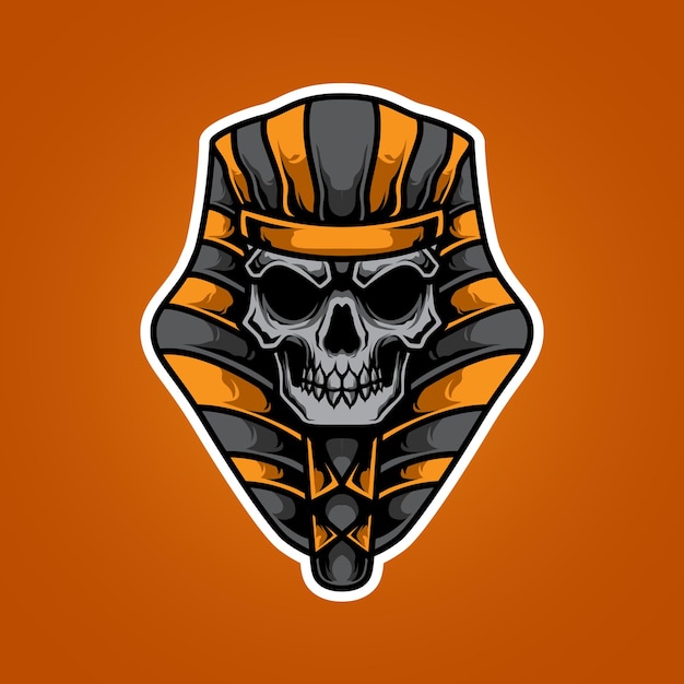 Fearsome Pharaoh Skull: A Captivating Emblem of Ancient Power | Jiffy ...