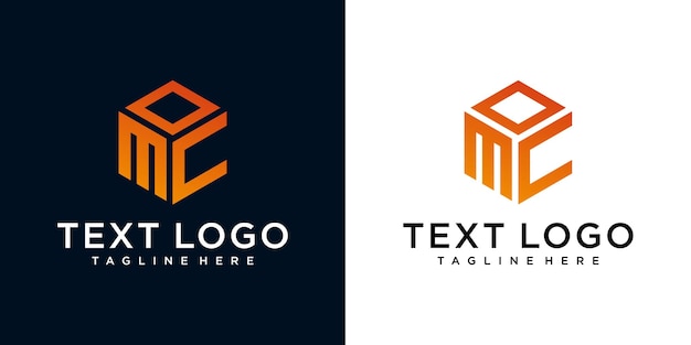 Geometric Cube Logo with Overlapping Letterforms | Jiffy Designs