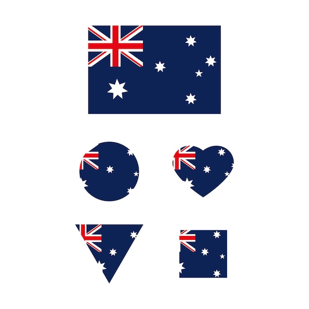 Diverse Australian Flag Designs in Patriotic Motif | Jiffy Designs