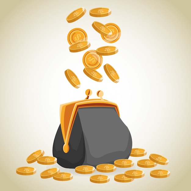 Overflowing Pot of Golden Coins and Treasure Illustration | Jiffy Designs