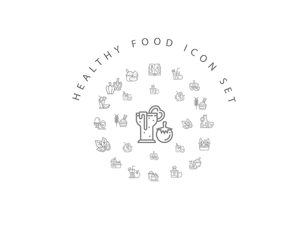 Comprehensive Collection of Healthy and Nutritious Food Icons | Jiffy ...