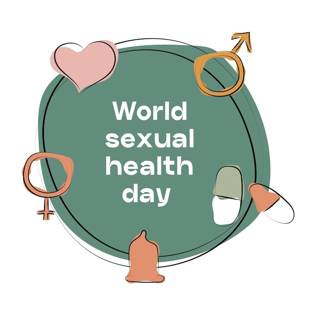 Vibrant Symbols Celebrating World Sexual Health Day | Jiffy Designs