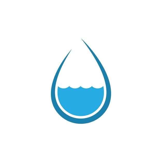 Captivating Water Drop Icon with Rippling Waves | Jiffy Designs