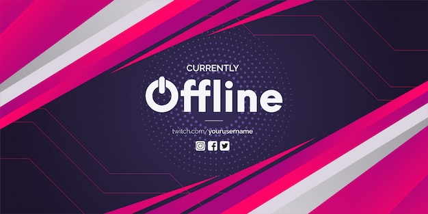 Vibrant Offline Banner with Social Media Icons | Jiffy Designs