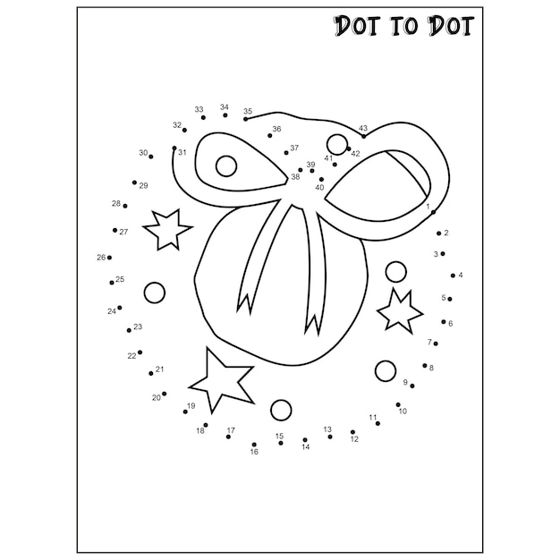 Whimsical Dot-to-Dot Butterfly with Sparkling Stars | Jiffy Designs