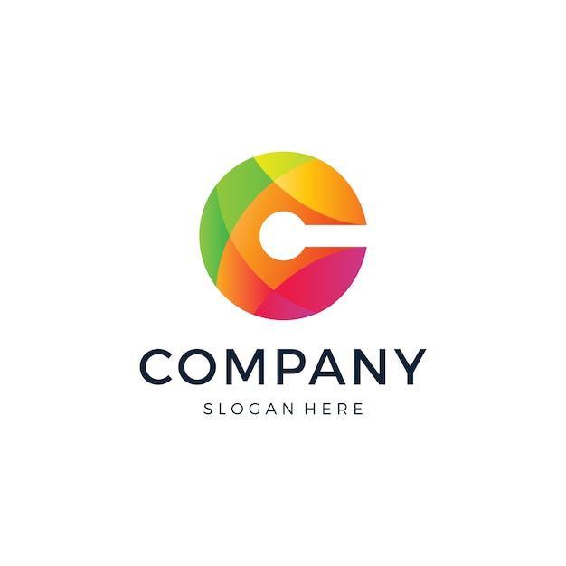 Vibrant Overlapping Circles Brand Logo | Jiffy Designs