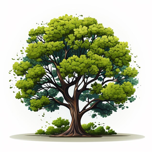 Vibrant and Verdant Tree, a Natural Masterpiece | Jiffy Designs