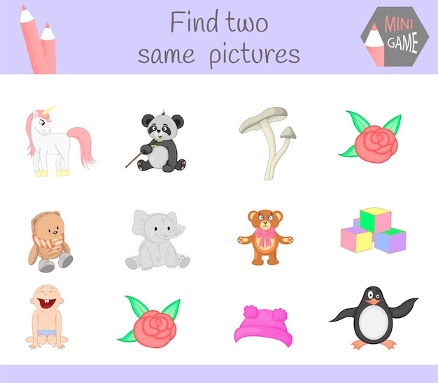 Charming Collection of Whimsical Illustrated Icons and Characters ...