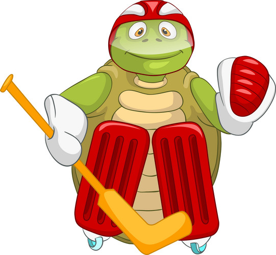 Funny Turtle. Hockey Goalie. | Jiffy Designs