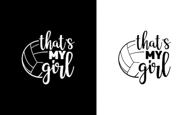 Stylish Volleyball Lettering Design for Girls | Jiffy Designs