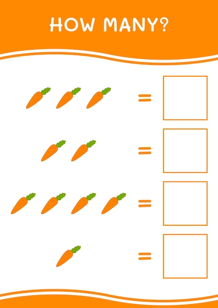 Counting Carrots: A Vibrant Numeracy Exercise | Jiffy Designs