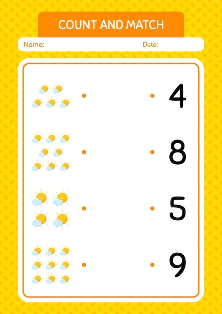 Vibrant Dot Counting Worksheet for Early Math Skills | Jiffy Designs