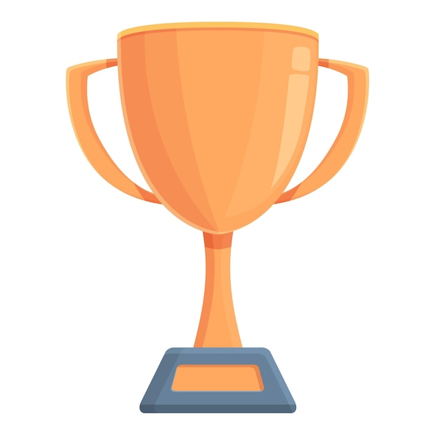 Vibrant Orange Trophy Celebrating Achievement | Jiffy Designs