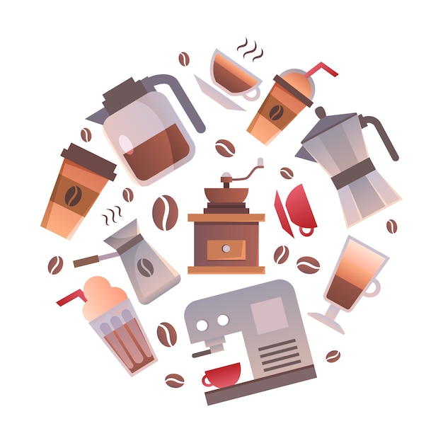 Vibrant Assortment of Coffee-Making Essentials | Jiffy Designs