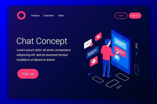 Vibrant Chat Platform with Messaging, Notifications, and Devices ...