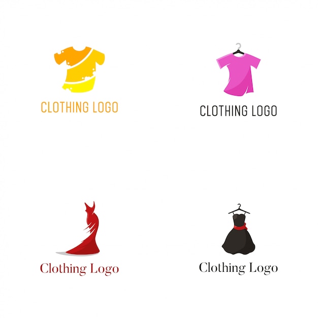 Vibrant Clothing Logos Showcasing Diverse Apparel Designs | Jiffy Designs