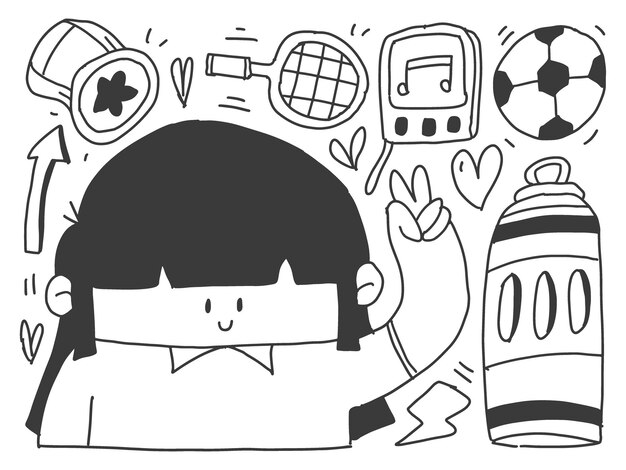 Vibrant Doodle Art Showcasing Diverse Interests | Jiffy Designs