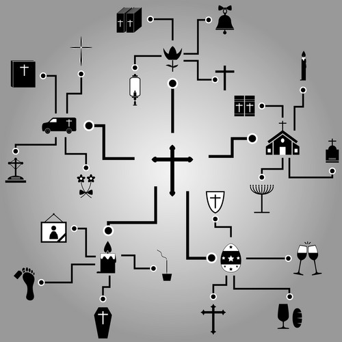 Infographic Christian Template Design. | Jiffy Designs