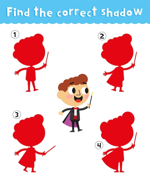 Playful Shadow Matching Game with Cartoon Characters | Jiffy Designs