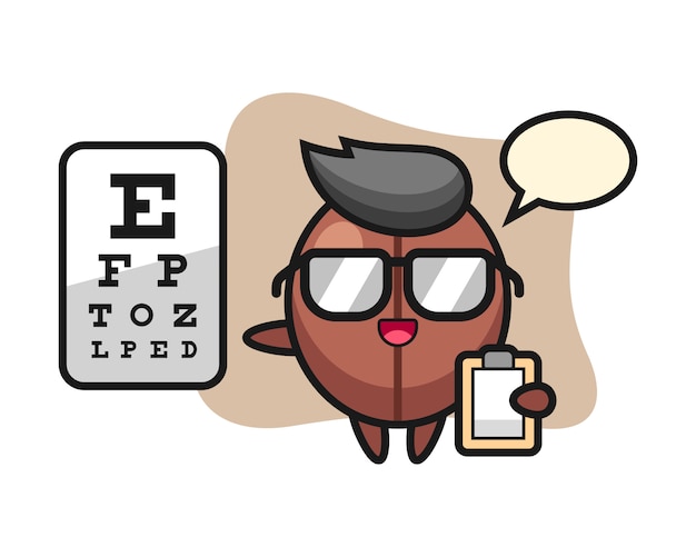 Adorable Optometrist Character with Eye Chart and Phone | Jiffy Designs