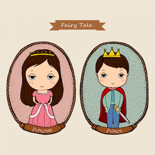 Charming Fairy Tale Portraits of a Princess and Prince | Jiffy Designs
