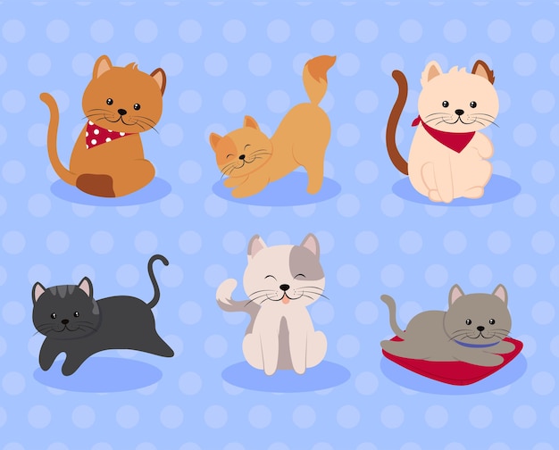 Playful Feline Companions: A Charming Collection of Adorable Cats ...