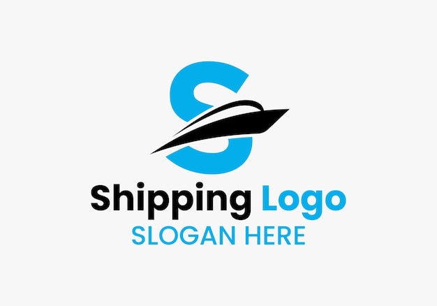 Sleek and Stylish Shipping Logo with Slogan | Jiffy Designs